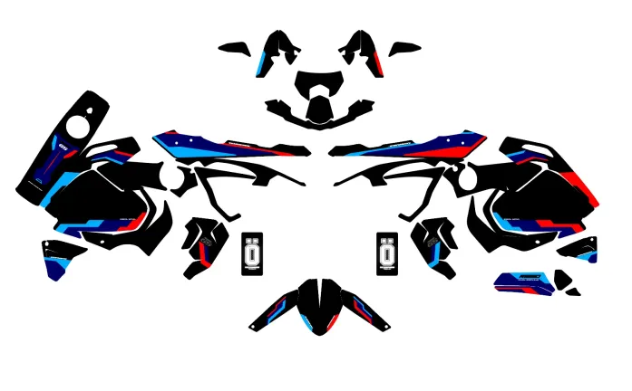 Kit déco BMW R 1250 GS Adventure (GSA) - Racing - Boutique Kit Déco Moto